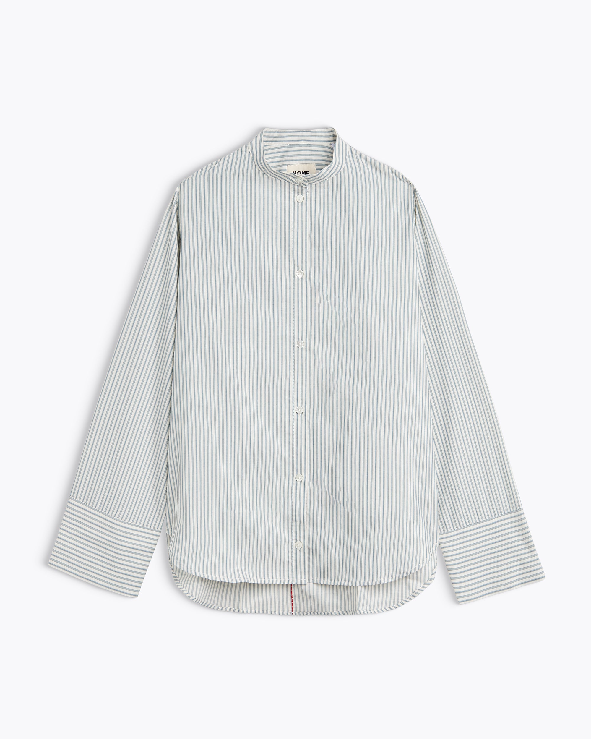 CHEMISE CHLOE BARRE ECRU-BLUE